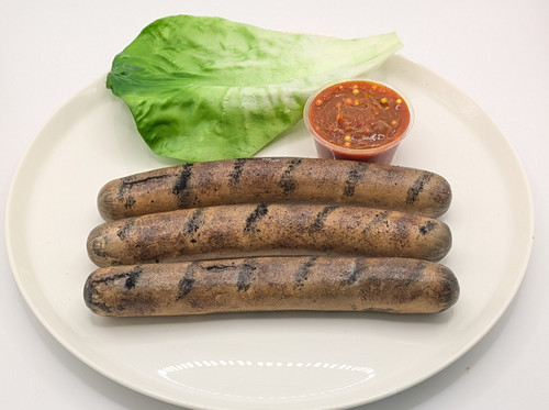 Fake BBQ Sausage (charred) (3) | Fake Food Australia