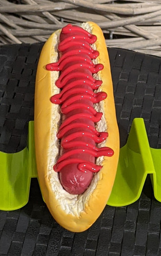 Fake Hot Dog with Sauce | Fake Food Australia