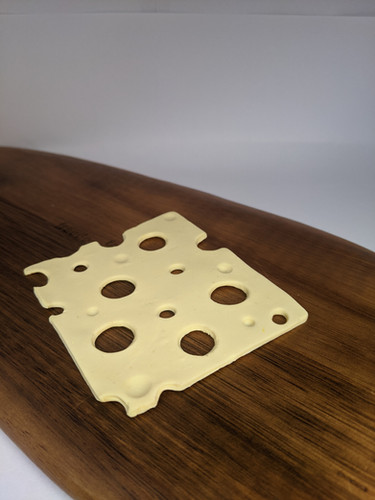 Fake Cheese - Swiss Cheese Slice | Fake Food Australia