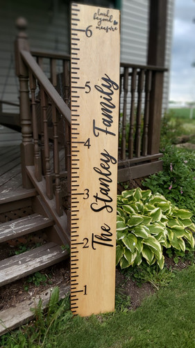 Family Height Chart | Pivoting Path Design