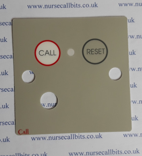 Replacement Skin/Label for NC802DB | Nursecall Bits