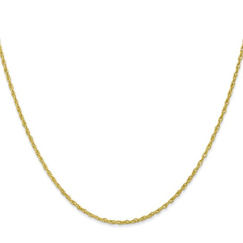 10k Yellow Gold Baby Rope Chain | Palazzo Jewelry & Gi