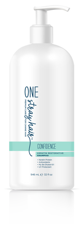Confidence - Keratin Restorative Shampoo | One Stray Hair
