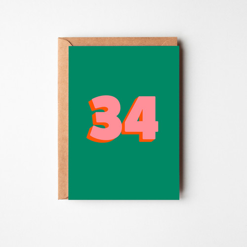 Custom Age Card | Brenna Eliza Shop