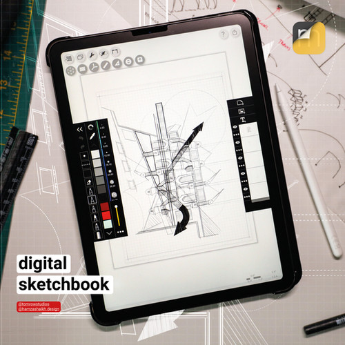 An Architects Digital Sketchbook with Morpholio Trace | tomrowstudio