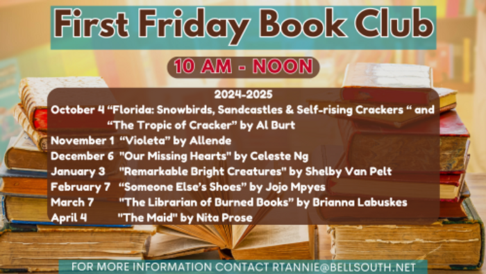 First Friday Book Club