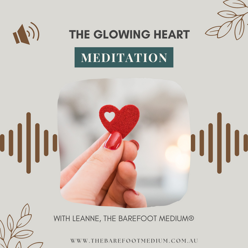 The Glowing Heart Meditation | thebarefootmedium