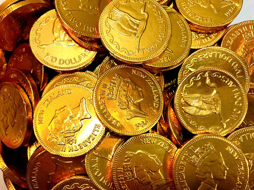 NZ $2 Gold Coins Chocolate | Tozzies Online Store