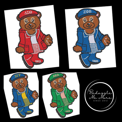 Greek Bear Girl | Bedazzle Me More