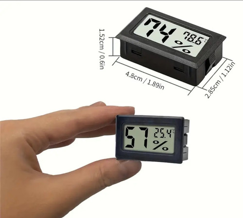 Mini Hygrometer and Thermometer | cutencuriousarachnid