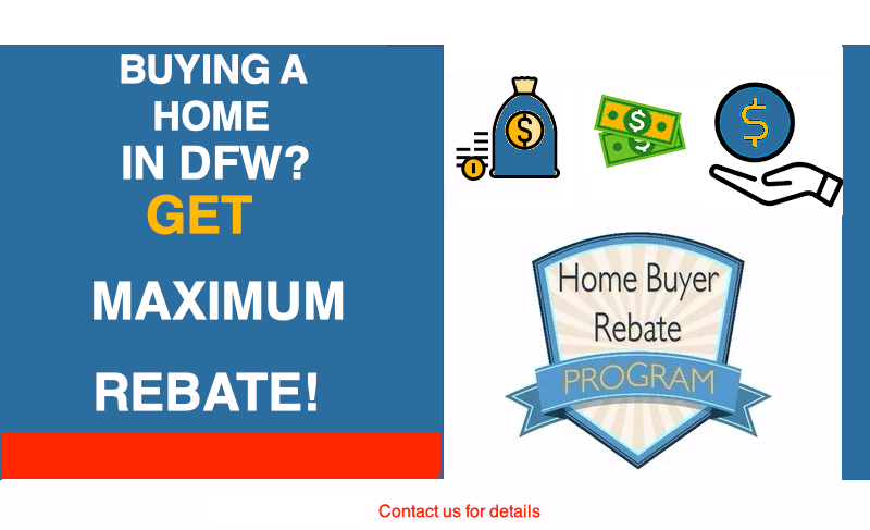 Dallas New Home Rebates Texas | Dallas new home cashback realtor