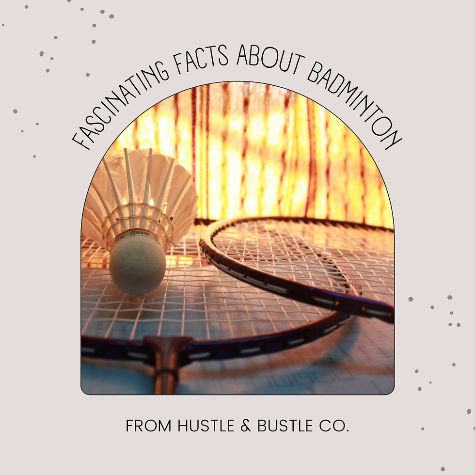 Fascinating Facts About Badminton