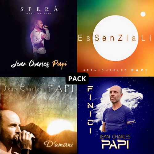 PACK discographie complète 4 albums | Jean-Charles Papi
