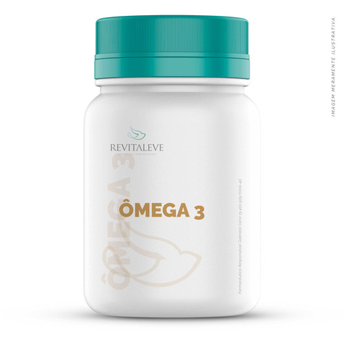 Ômega 3 - 1g - 60 doses | Revitaleve