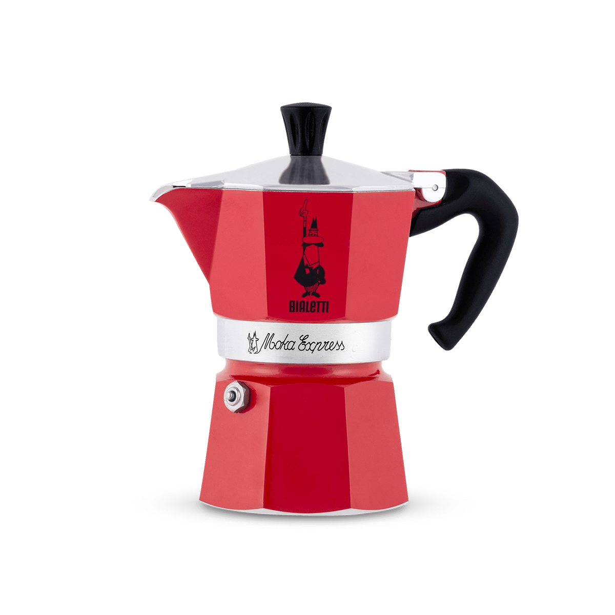 Bialetti Moka Express 6 Cup Rossa Espresso Maker | Silveor Lifestyle