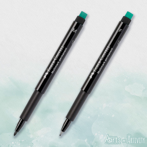 Faber-Castell Multimark Overhead Black Permanent Marker F / M | Artivity