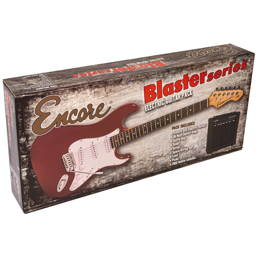 Encore Blaster Pack E60 Red - Electric Guitar Starter Pack ...