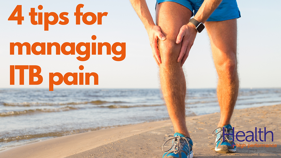 4 tips for managing ITB pain