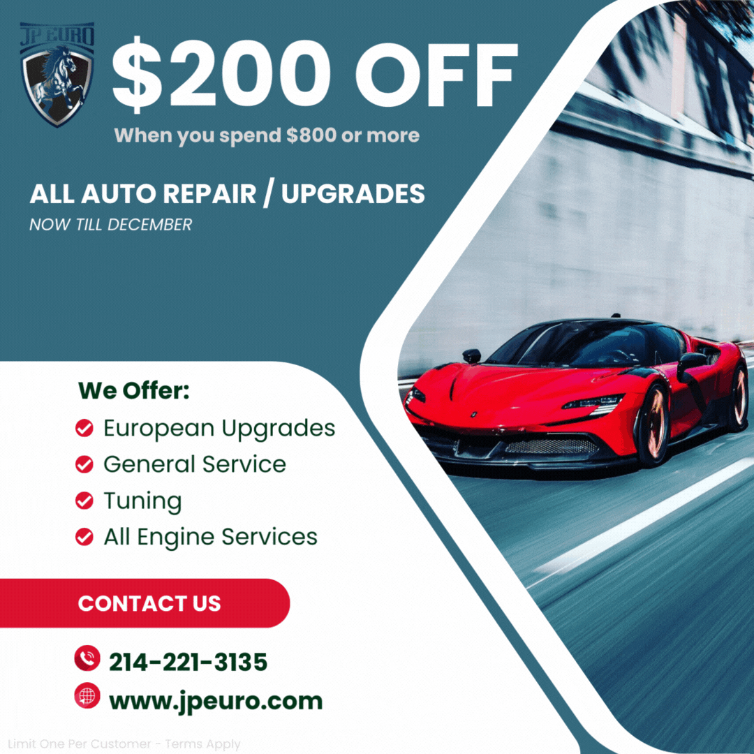JP Euro Automotive Repair | Specials