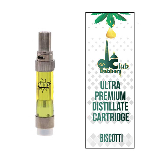 Biscotti 1 Gram Distillate Vape Thc Cartridge - DC Dabbers | DC Dabbers Biscotti 1 Gram Distillate Vape Thc Cartridge - DC Dabbers | DC Dabbers