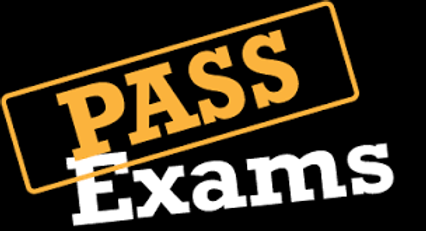 Ways to pass exams
