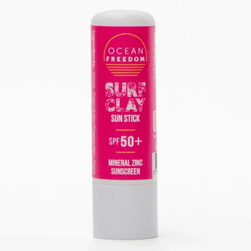 Sun Stick Pink Surf Clay Mineral SPF50+ 6g | Surf Garage Supply