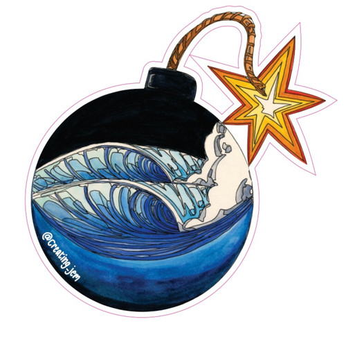 Jemma Lewis sticker | Surf Garage Supply