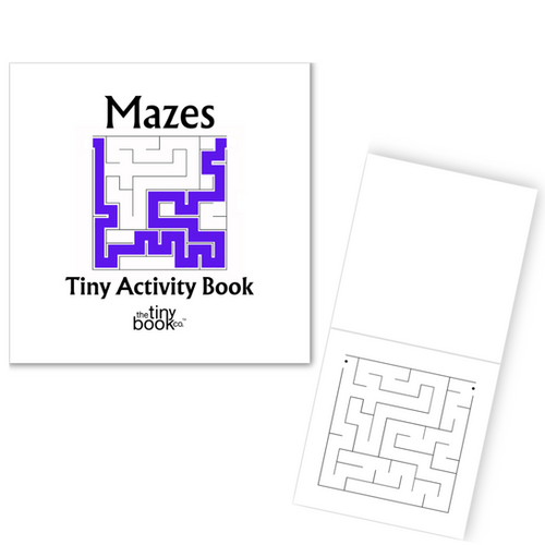 Mazes Tiny Activity Book | The Tiny Book Co.