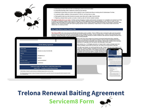 Trelona Renewal Termite Baiting Agreement | tradiesrescue
