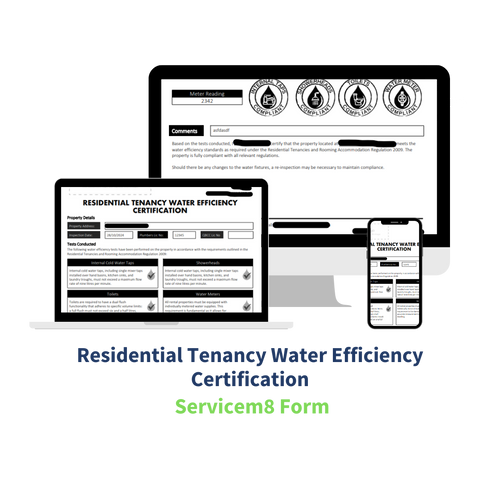 QLD Residential Tenancy Water Efficiency Certificate | tradiesrescue