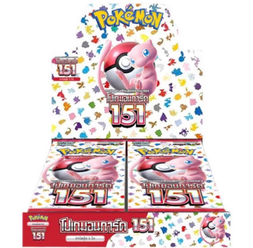 Pokemon Thailand 151 - Booster Box (sealed) | kartu