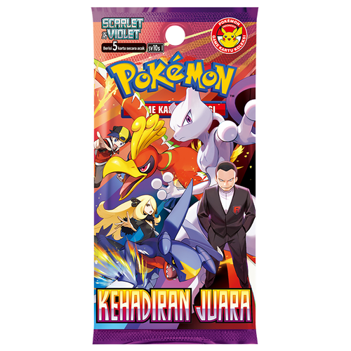 Pokemon Indonesian Kehadiran Juara Booster Box | kartu