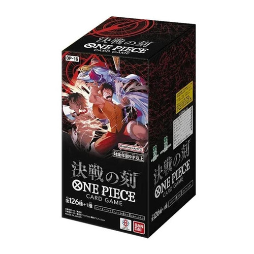 One Piece Japanese Time of Battle Booster Box OP16 | kartu