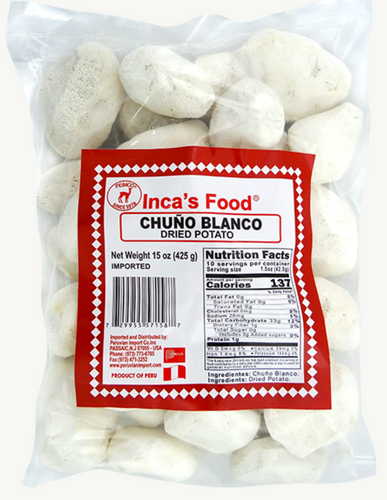 Chuno blanco - dried potato Inca's Food 425g | Pachamama Latino Store