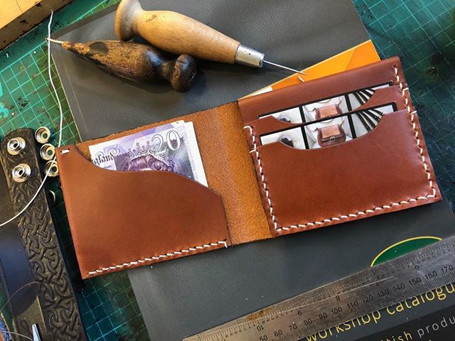 Handmade Bi-fold Leather Wallet | Isle Of Skye Leather