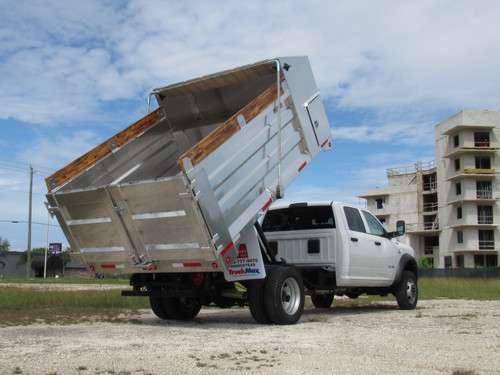 12' Aluminum landscape dump body | BABCO