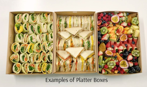 Custom Three (3) Medium Platter Boxes Package ($365 budget) | Just Platters