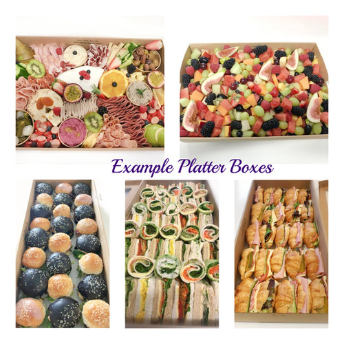 Any Five (5) Large Platter Boxes Package | Just Platters