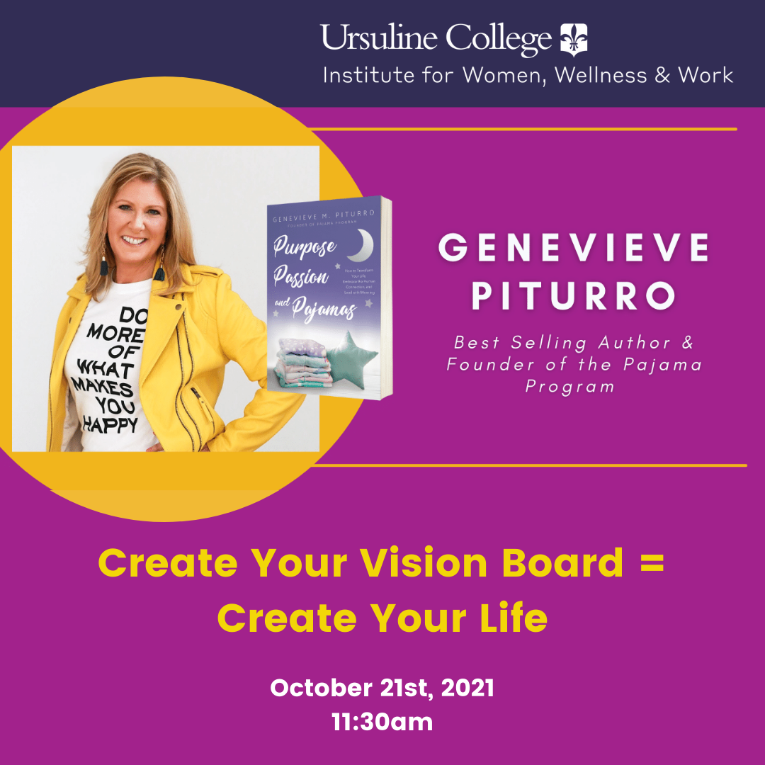Create Your Vision Board = Create Your Life | Genevieve Piturro