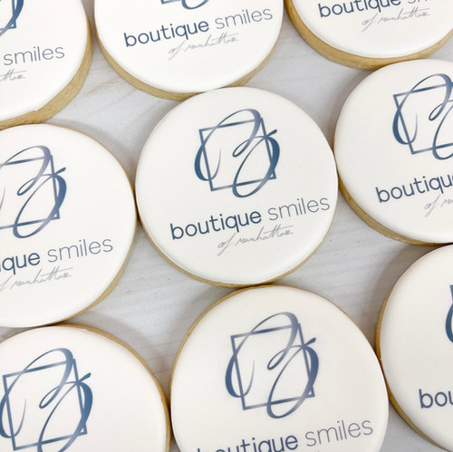 Custom Print Logo Cookies - 1 dozen | thenycookieboutique