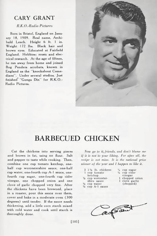 8 Retro Recipes from Classic Hollywood Stars