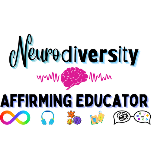Neurodiversity Affirming Educator - Sticker | Mrs. D's Classroom