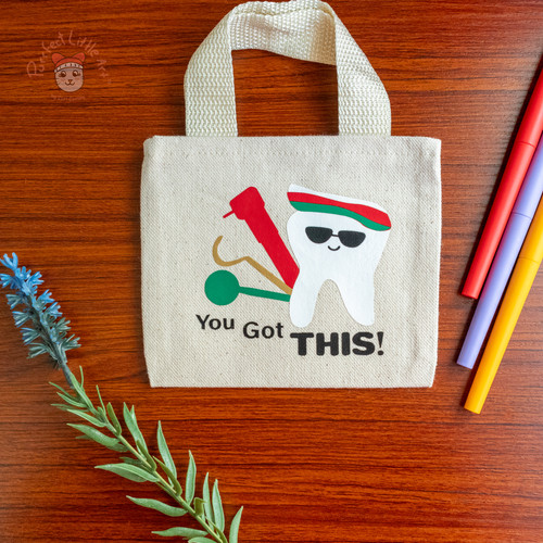 You Got This Mini Tote Bag | Purrfect Little Art
