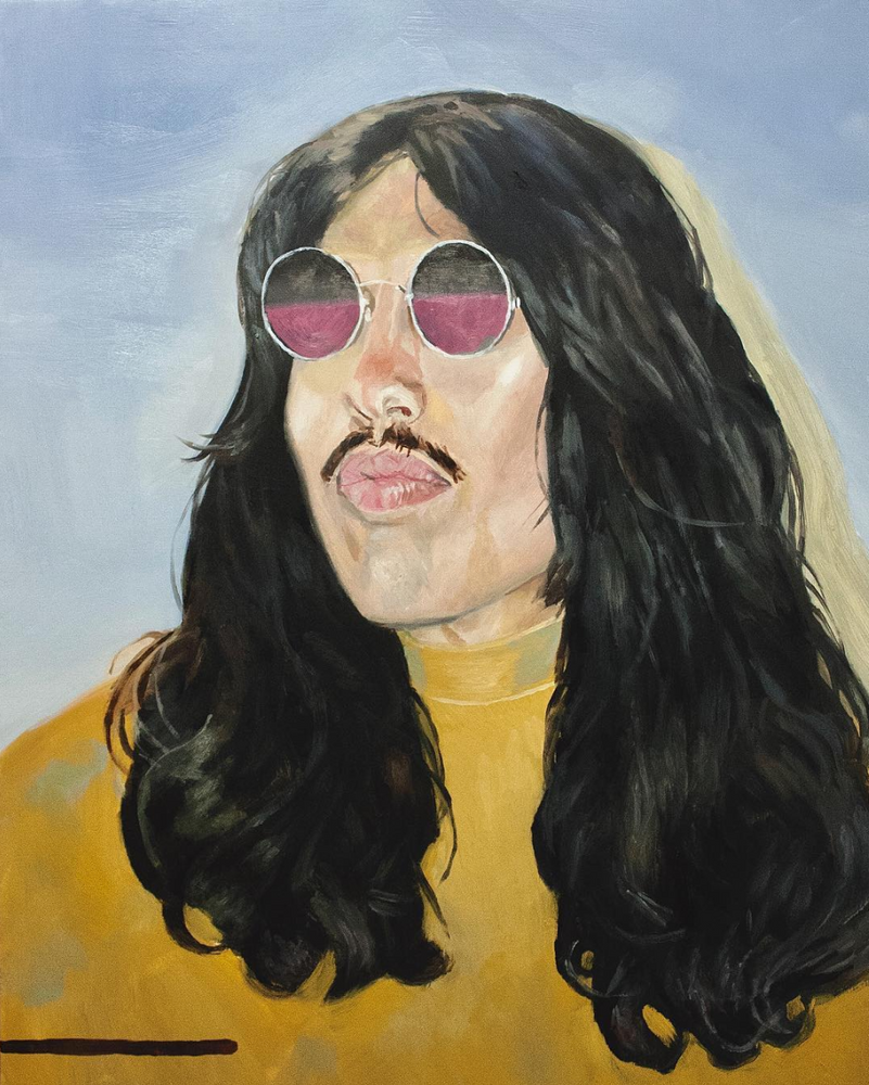 Painter André Moya And His Muse, Mary