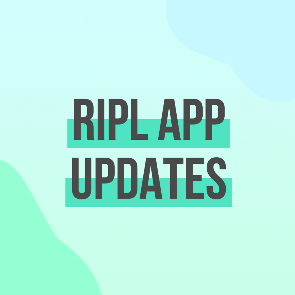 Ripl app updates: new social sharing options!