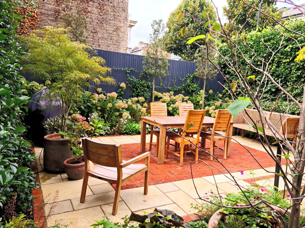 London Basement Courtyard Garden