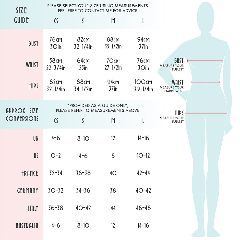 Size Guide: How to Measure Yourself
