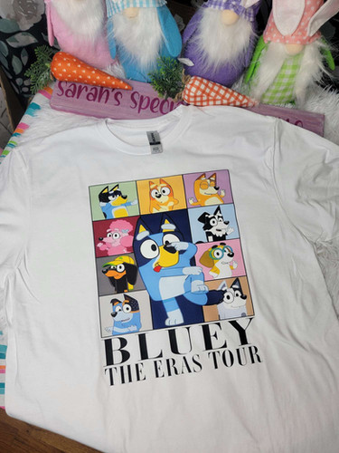 Bluey Adult Tee Shirt | Sarahs Specialty