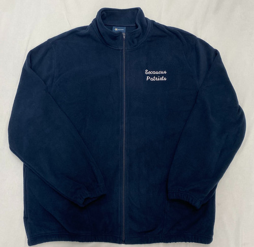 Secaucus Patriots - Fleece Jacket with Embroidered Logo | Lobel's Uniforms