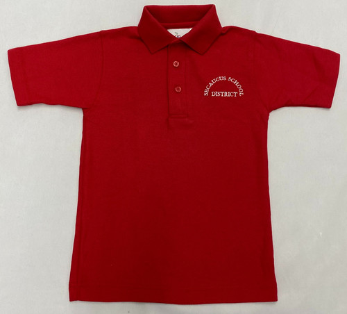 Secaucus Grammar / District - Polo Shirt with Embroidered Logo | Lobel ...